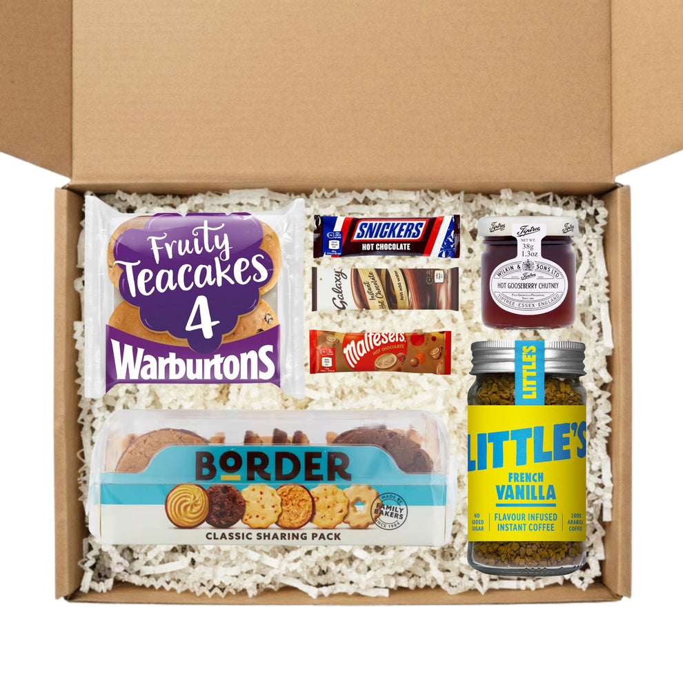 Afternoon Coffee Food Hamper Box | Gift Hamper UK – The Good Gift